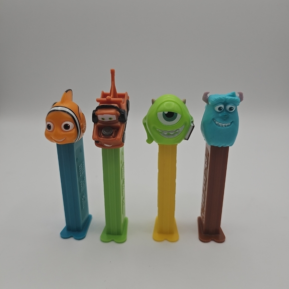 Disney | Toys | Disney Pixar Pez Dispensers Lot Of 4 Mike Nemo Tow ...